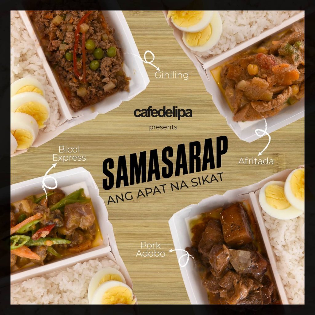 Enjoy Samasarap, Your Favorite Filipino Dishes - Cafe De Lipa